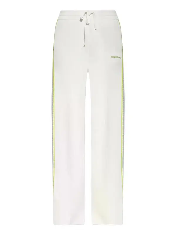 Casablanca Drawstring Track Pants - White
