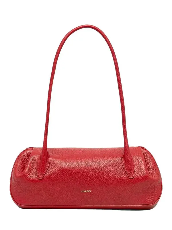 Yuzefi Gathe Top Handle Tote Bag - Red
