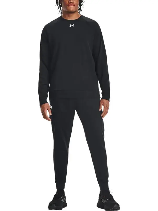 Under Armour Rival Raglan-sleeve Sweatshirt - Black