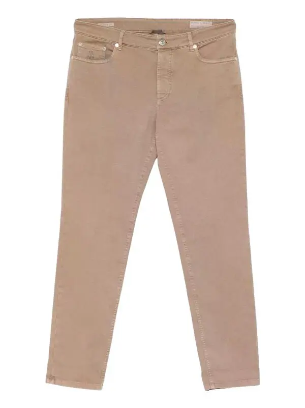 Brunello Cucinelli Five-pocket Jeans - Neutrals