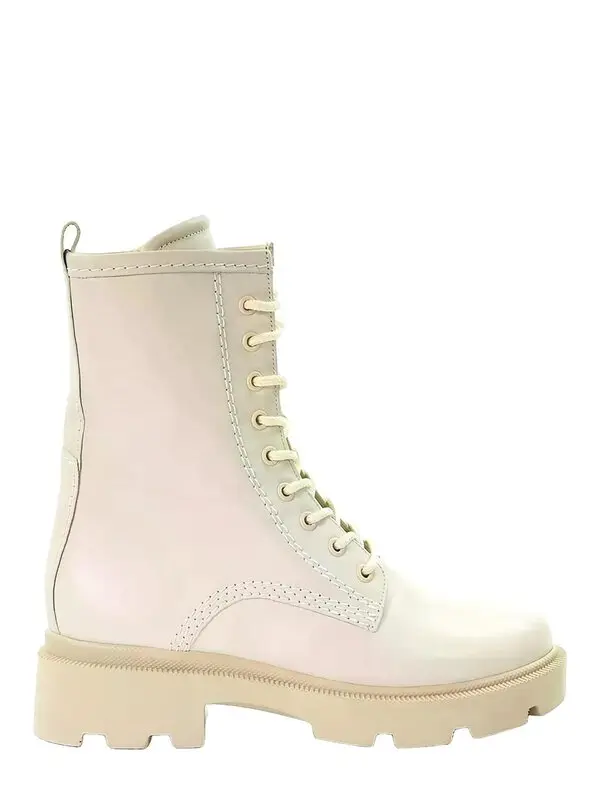 Gabor Leather Lace-up Boots - Neutrals