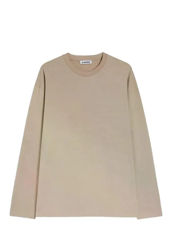 JIL SANDER Long-sleeve Crew-neck T-shirt - Neutrals