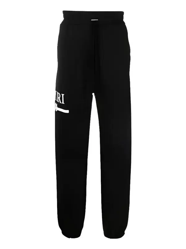 Ami Logo-print Track Pants - Black