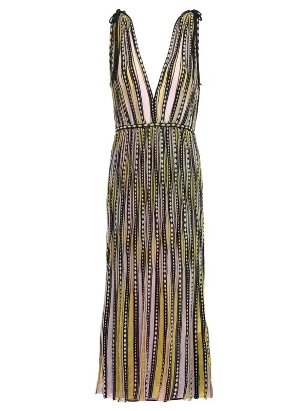 Missoni Sleeveless Midi Dress - Black
