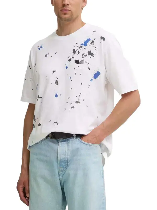 IRO PARIS Emilio Splatter-print T-shirt - White