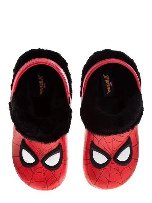 SPIDER-MAN Fleece-lined Clogs - Red