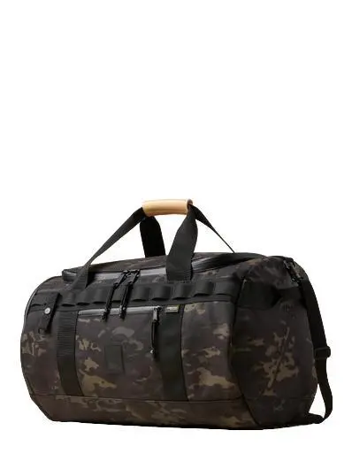 THE BROWN BUFFALO Duffalo Duffle Bag - Black-grid