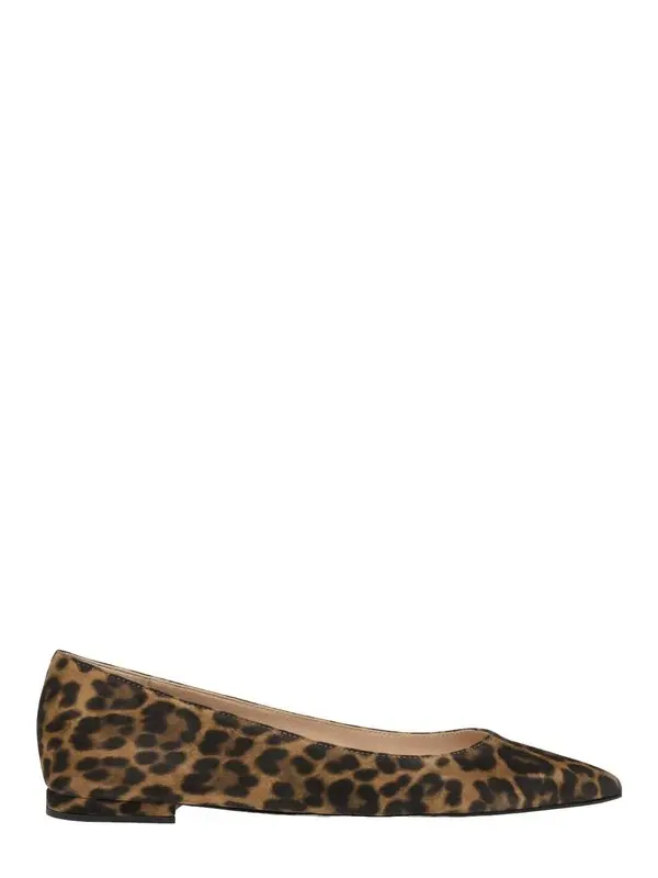 GIANVITO ROSSI Flat - Leopard Print Suede