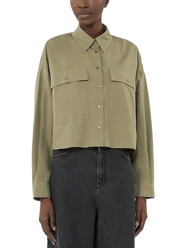 Max Mara Wkdbruno Top - Kaki
