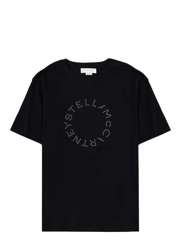 Stella McCartney Logo T-shirt - Black