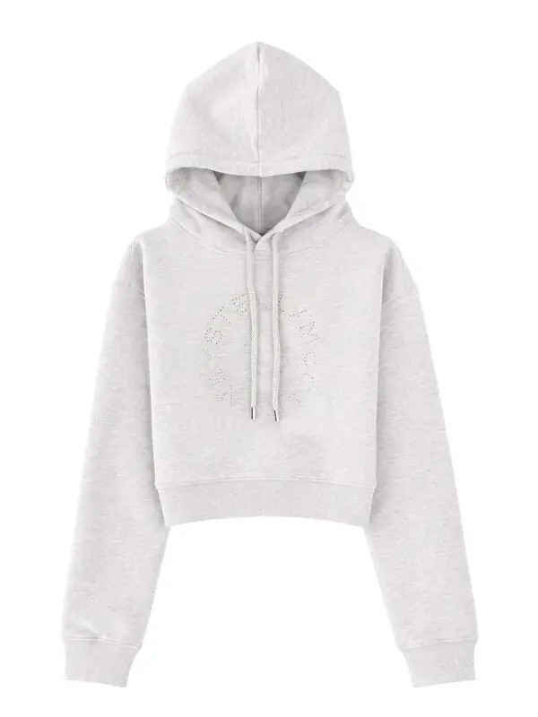 Stella McCartney Sweatshirt With Logo - Grey