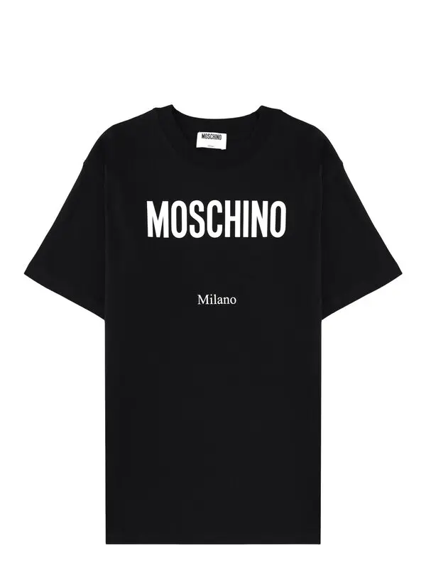 Moschino T-shirt With Logo - Black