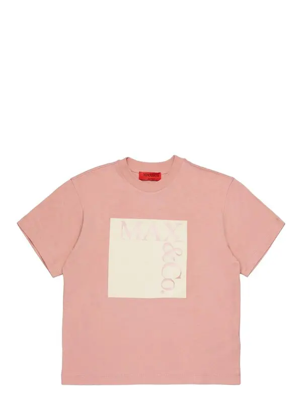 Max & Co. T-shirt With Logo - Pink