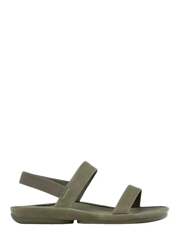 Camper Right Isla Leather Sandals - Green