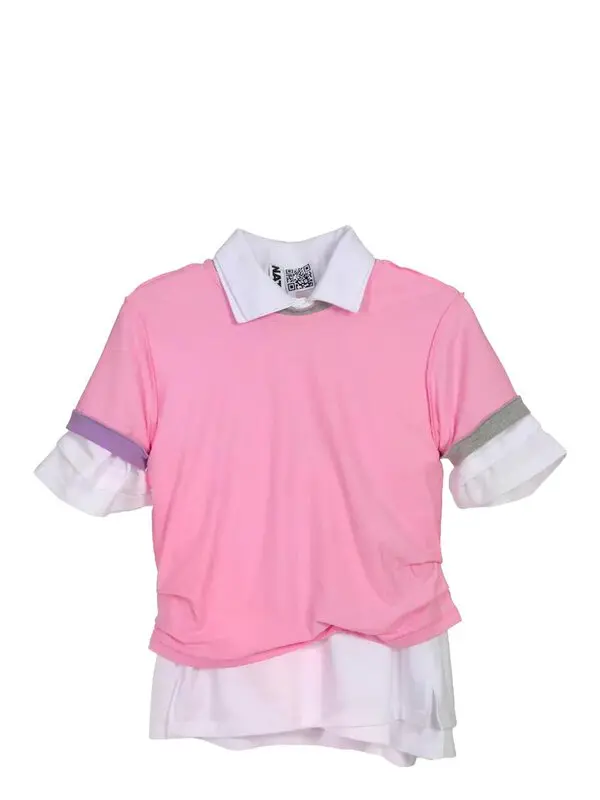 Natasha Zinko Layered T-shirt - Pink