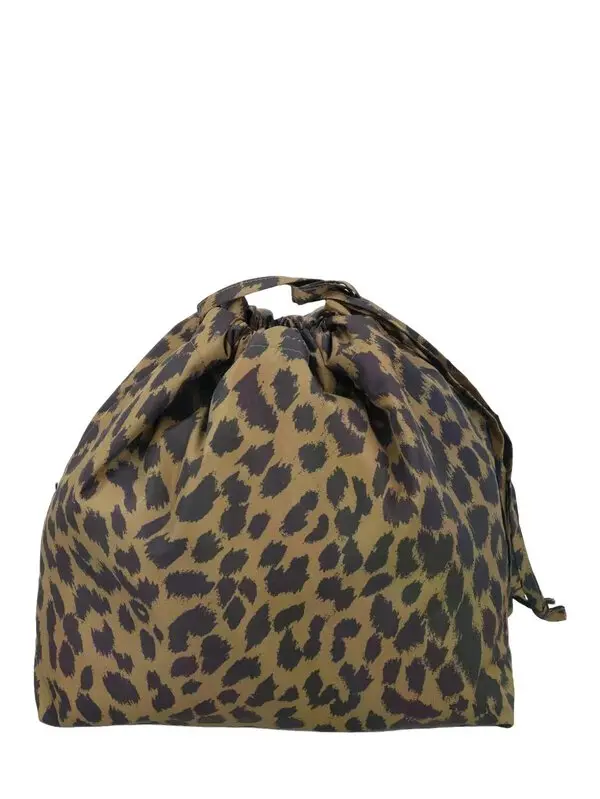 Aspesi Animal-print Tote Bag - Brown