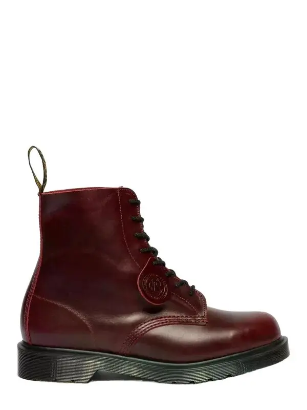 Dr. Martens Lace-up Boots - Red