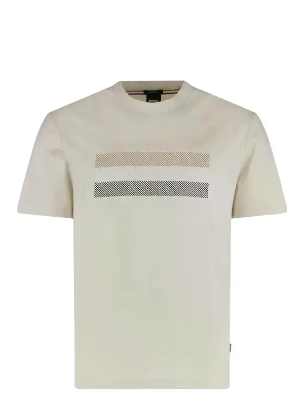 BOSS Crew-neck T-shirt - Neutrals