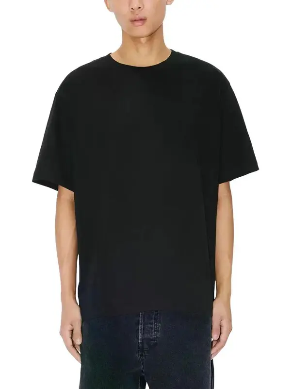 Kenzo Flower-appliqué T-shirt - Black