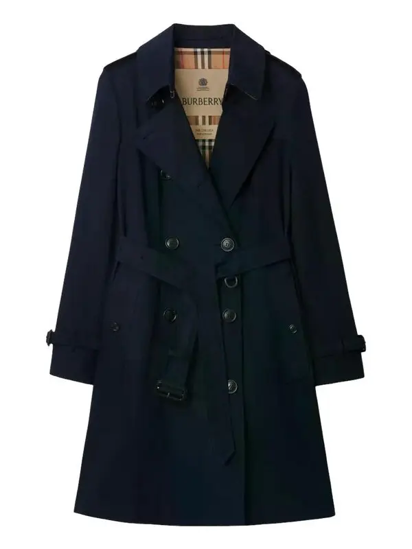 Burberry The Chelsea Trench Coat - Blue