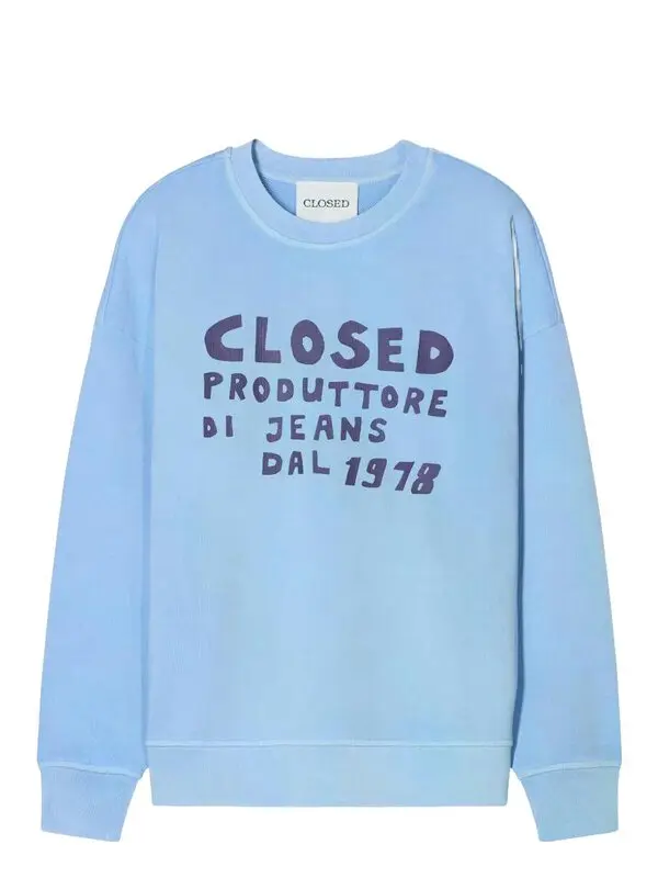 Closed Relaxed Fit Crewneck - Blue