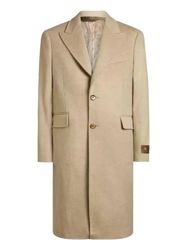 Etro Single-breasted Coat - Neutrals