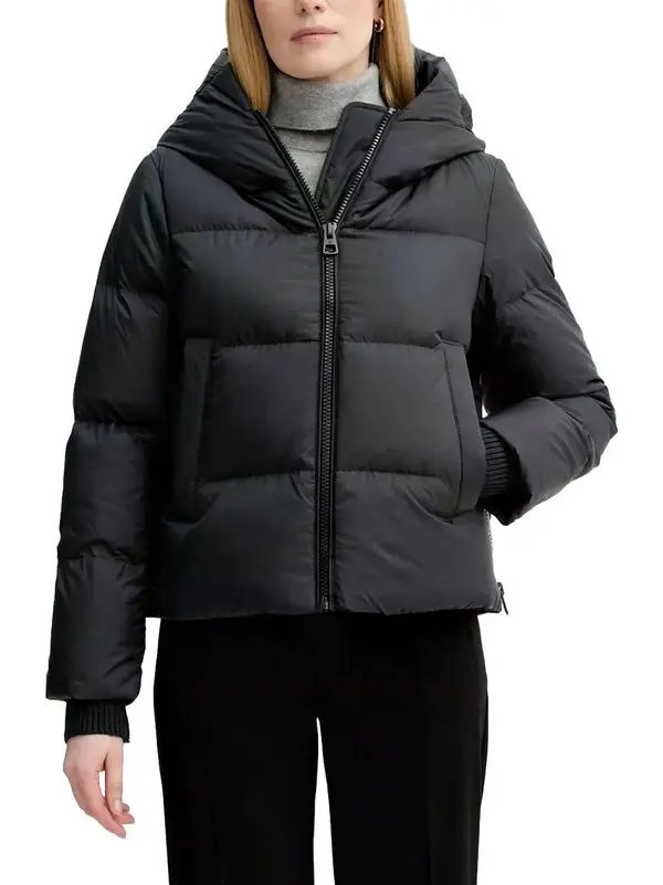 Marc O'polo Hooded Padded Jacket - Black