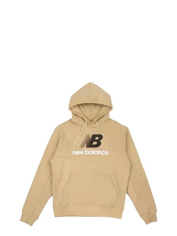 NEW BALANCE Heritage Logo-detail Hoodie - Neutrals