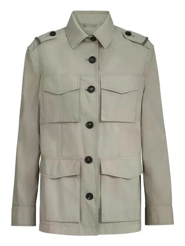 Brunello Cucinelli Flap-pocket Jacket - Neutrals