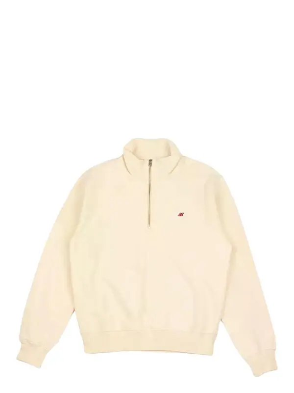 NEW BALANCE Quarter-zip Sweater - Neutrals
