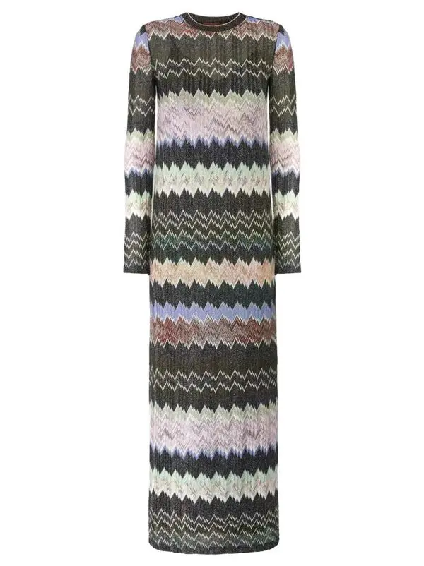 Missoni Zigzag Dress - Black