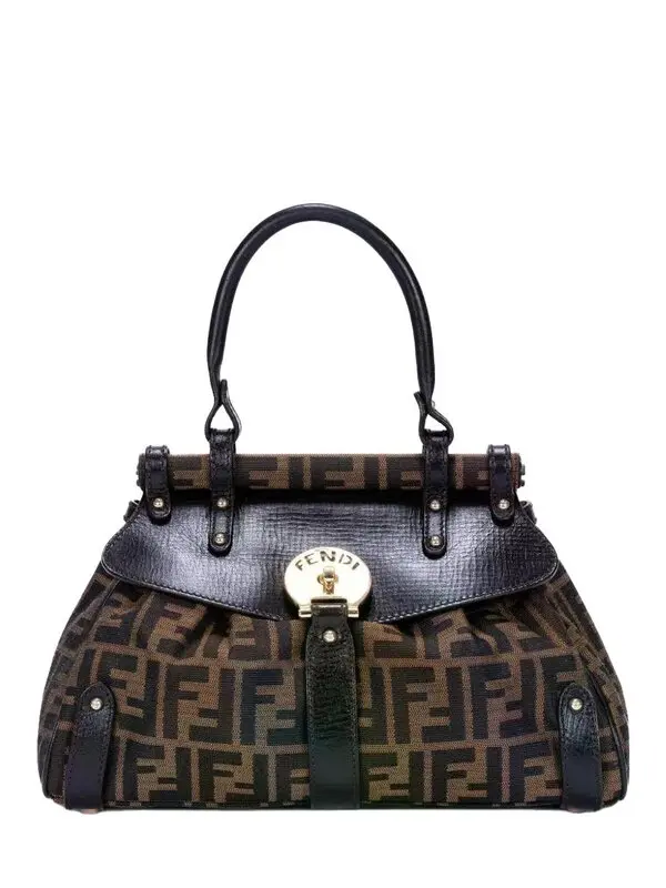 Fendi Magic Logo-pattern Tote Bag - Brown