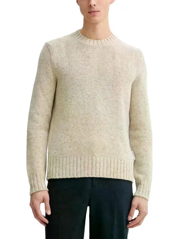 Marc O'polo Crew-neck Knitted Jumper - Neutrals