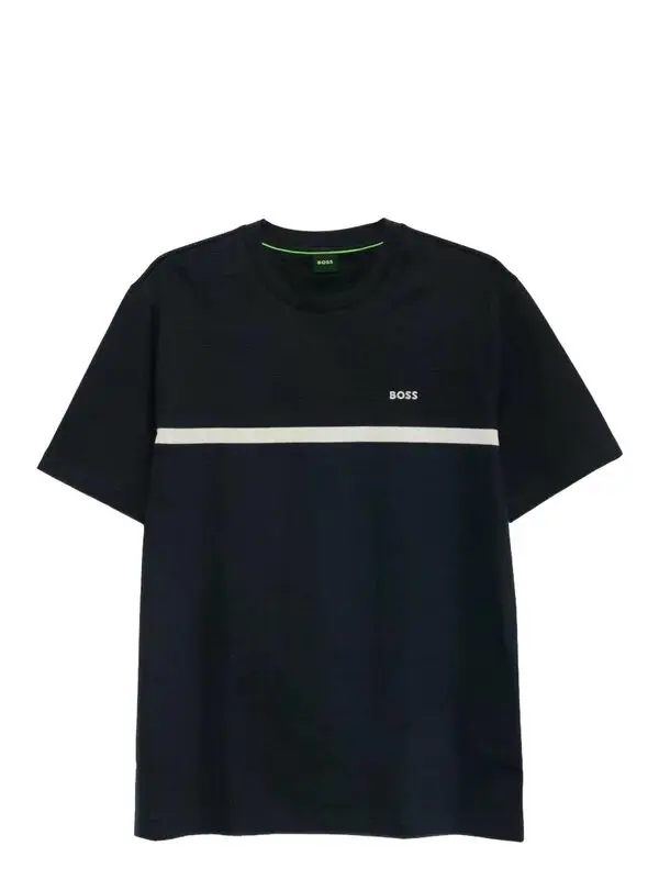 BOSS Stripe T-shirt - Blue