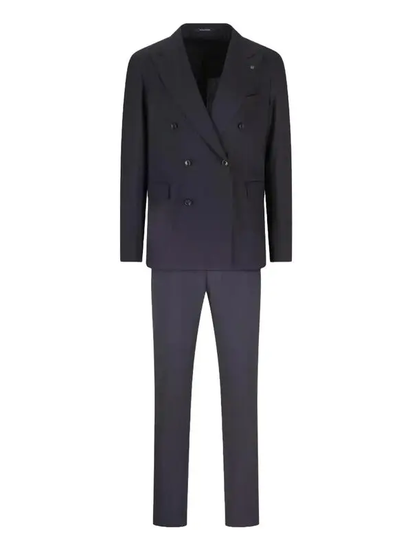Tagliatore Double-breasted Two-piece Suit - Blue