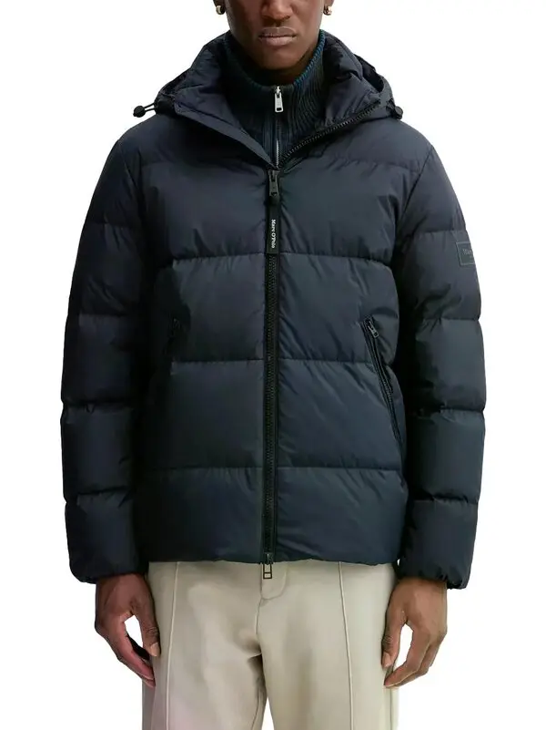 Marc O'polo Hooded Padded Jacket - Blue