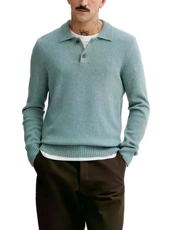 Marc O'polo Polo-collar Sweater - Blue