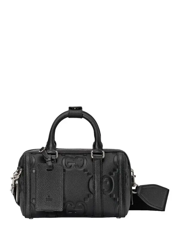 Gucci Jumbo Gg Mini Duffle Bag - Black
