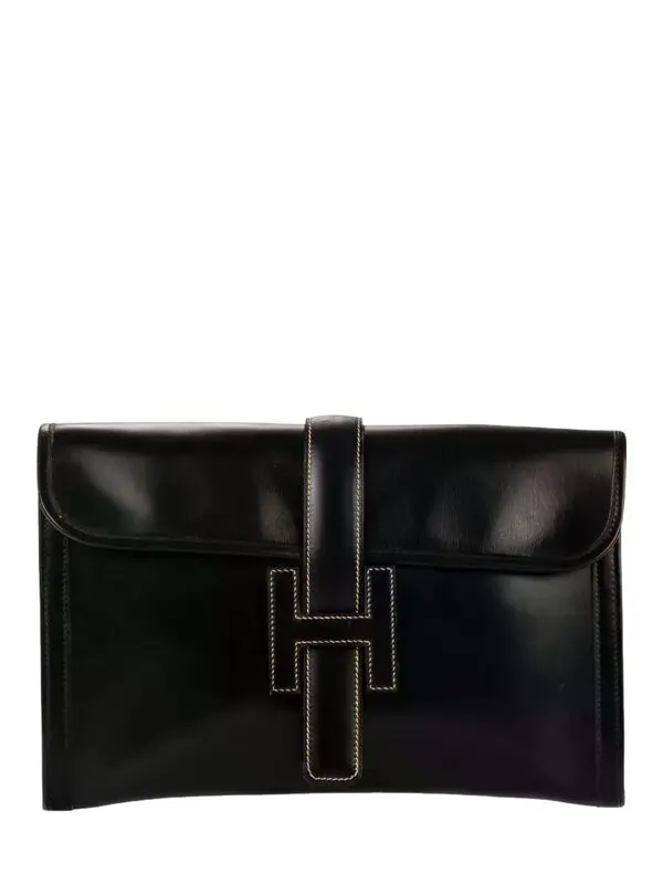 Hermès Jige Clutch - Black