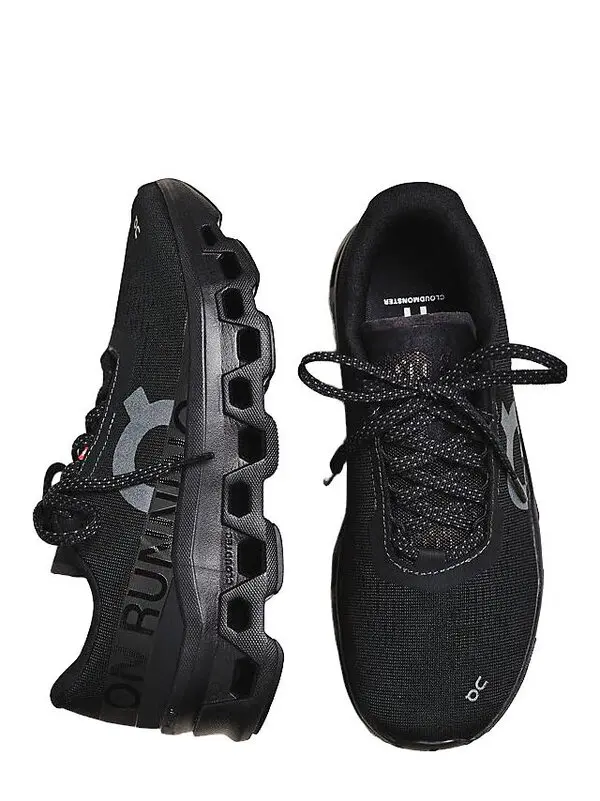On Cloudmonster 1 Sneakers - Black  Black
