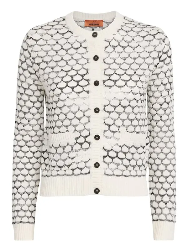 Missoni Cashmere-blend Cardigan - White