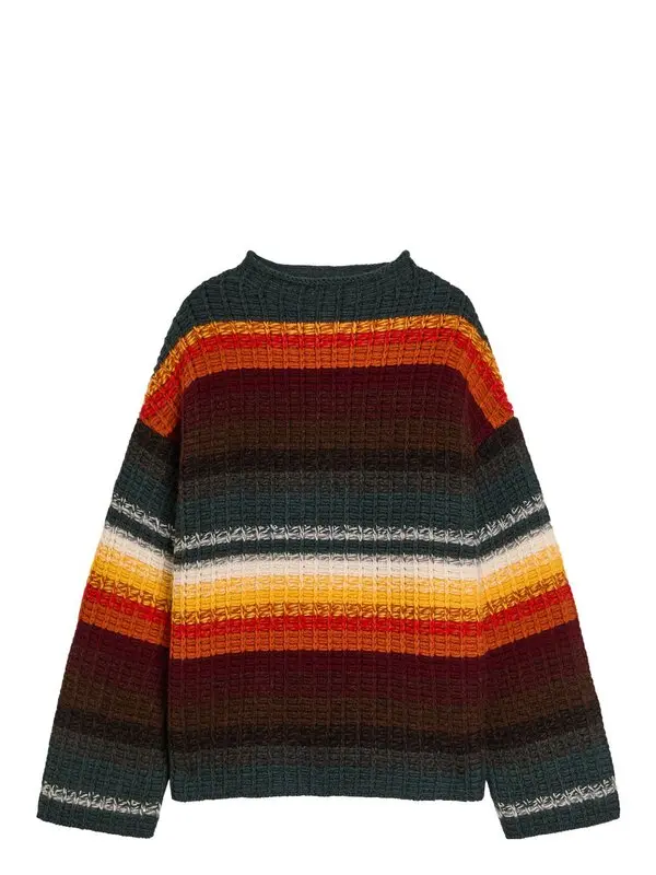 Khaite Yanis Striped Cashmere Jumper - Multicoloured 1