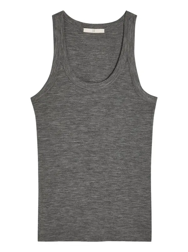 RÓHE Merino Wool Top - Grey