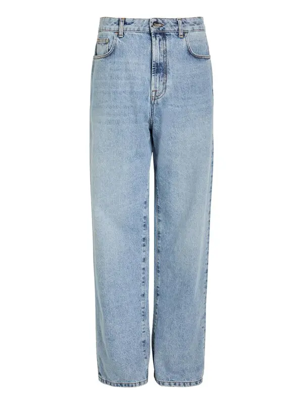 RÓHE Baggy Straight-leg Denim Jeans - Blue Denim