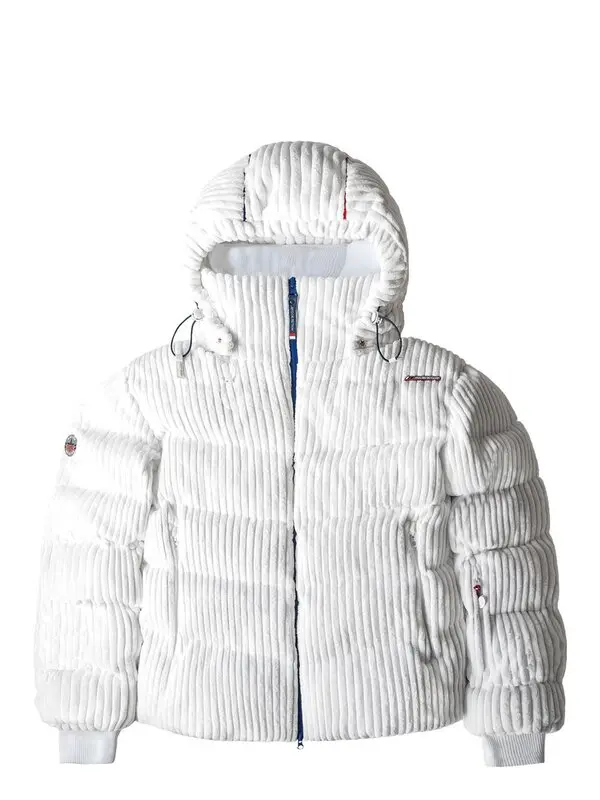 MALIBU SKI CLUB Piste Puffer Jacket - White