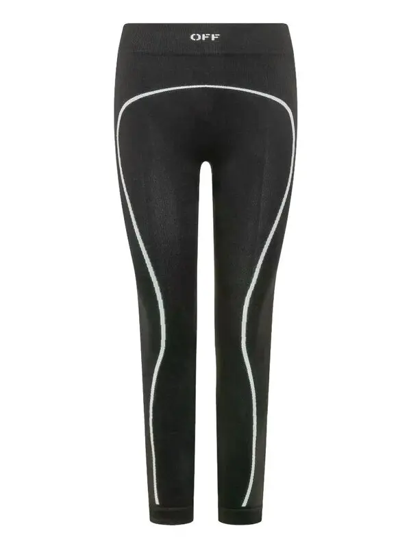 Off-White Seamless Leggings - Black