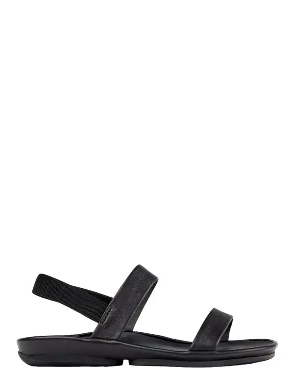 Camper Right Isla Leather Sandals - Black