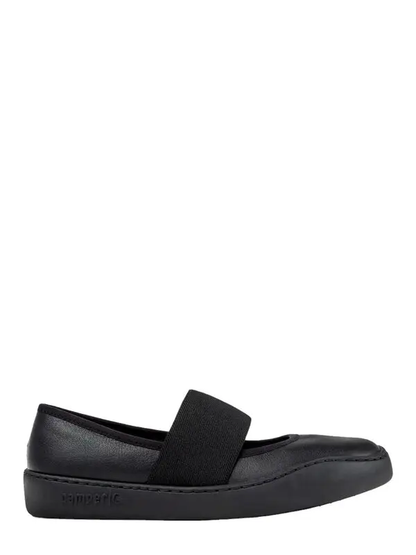Camper Peu Touring Elasticated-strap Ballet Flats - Black