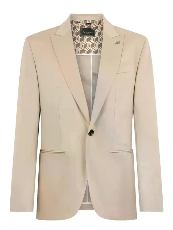 BILLIONAIRE Single-breasted Blazer - Neutrals