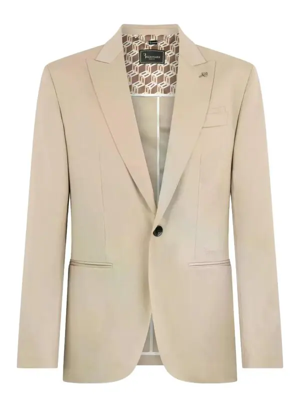 BILLIONAIRE Single-breasted Blazer - Neutrals